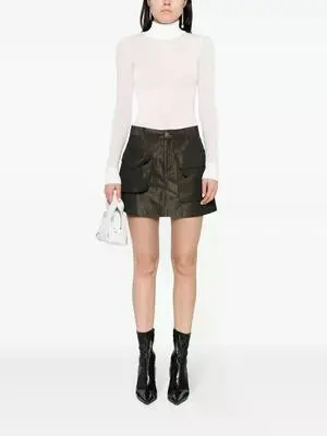 COURREGES Reedition Second Skin Mesh Top