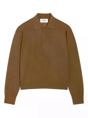 Ami Paris Collared Polos For Men