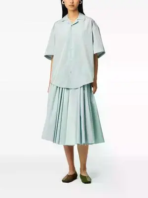 AMI Paris Short-sleeve Button-up Shirt