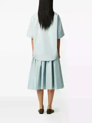 AMI Paris Short-sleeve Button-up Shirt