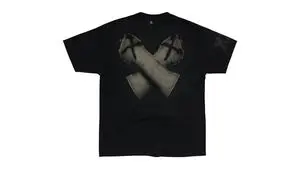 TRAVIS SCOTT X Wwe Straight Edge Cm Punk Tee Shirt - Black