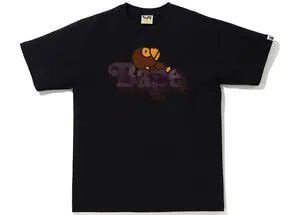 A BATHING APE Camo Milo On Tee Shirt