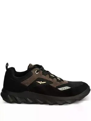 AERONAUTICA MILITARE Mesh Panelled Hiking Sneakers - Black