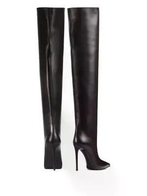 LE SILLA Eva 120mm Over-the-knee Boots - Brown
