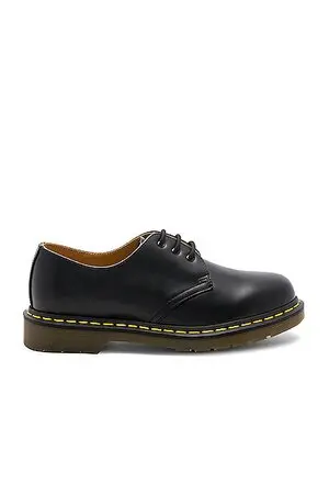 Dr. Martens 1461 3 Eye Gibson Shoe - Black