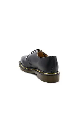 Dr. Martens 1461 3 Eye Gibson Shoe - Black