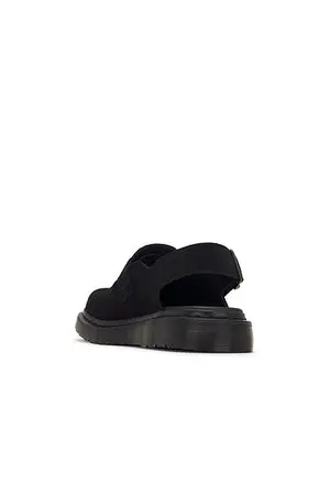Dr. Martens Jorge Buckled Suede Slip-on - Black