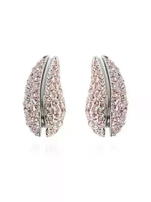 Tory Burch Crystal-embellished Earrings - Silver