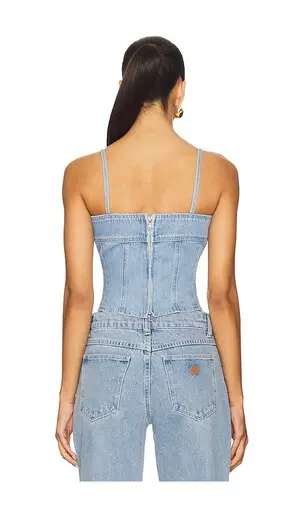 L'Agence Arlin Tank Top - Blue