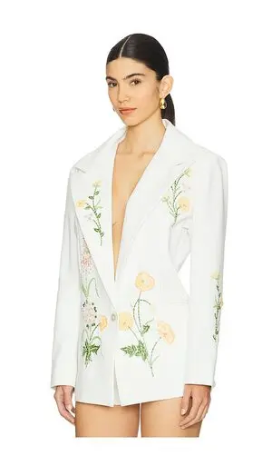 LA FUORI Summer Bloom Embellished Jacket