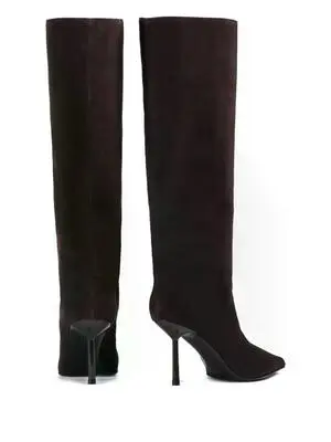 LE SILLA 80mm Bella Suede Boots - Brown