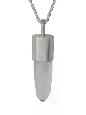 PARTS OF FOUR Sterling Talisman Quartz Necklace - Silver