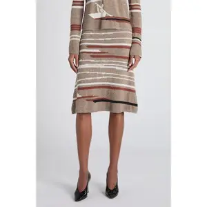 Bottega Veneta Striped Skirts
