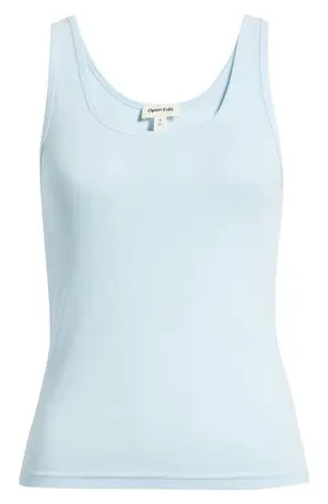 OPEN EDIT Rib Tank - Blue Omphalodes