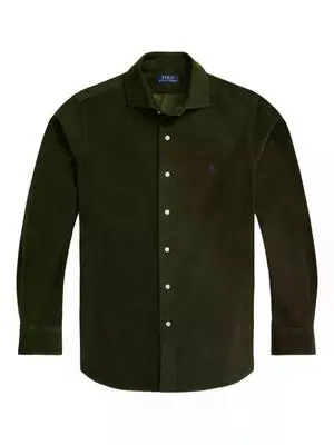 Ralph Lauren Corduroy Button-down Shirt - Green
