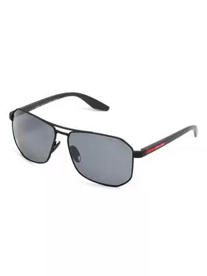 Prada Square-frame Sunglasses - Black