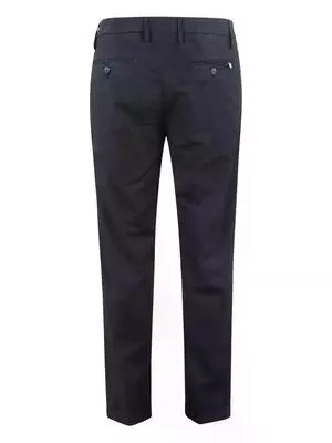 RE-HASH Cotton Straight-leg Trousers - Blue