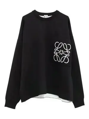 Loewe Embroidered Logo Sweatshirt
