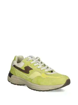 S.W.C STEPNEY WORKERS CLUB Amiel S-strike Geo-merged Sneakers - Green