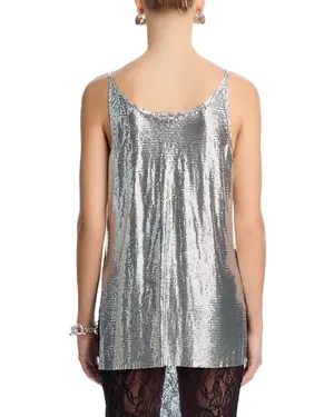 Rabanne Haut Tank Top - Silver