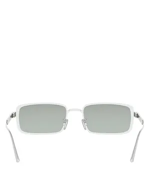Dior Cannage S2u Rectangle Sunglasses - Palladium/azure Gradient Silver