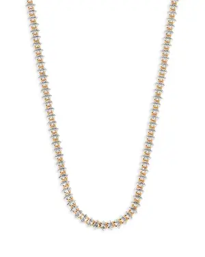 Ettika Marquise Crystal Collar Necklace - Gold