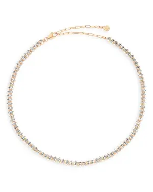 Ettika Marquise Crystal Collar Necklace