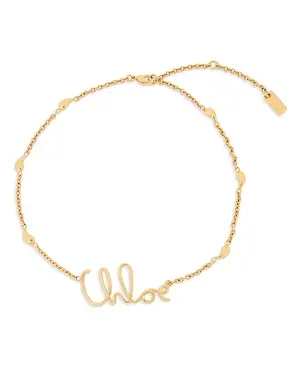 Chloé Signature Necklace - Vintage Gold