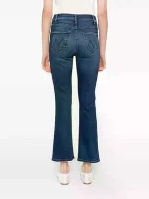 MOTHER Cotton-blend Bootcut Jeans