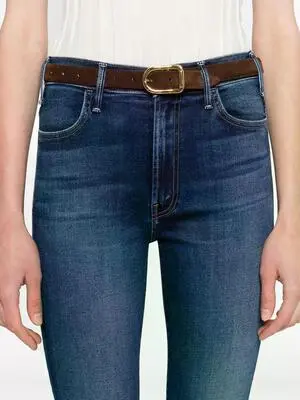 MOTHER Cotton-blend Bootcut Jeans