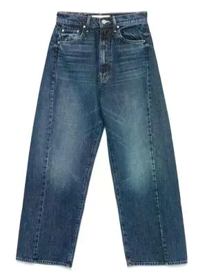 MOTHER Cotton Straight Leg Jeans