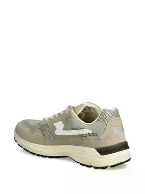 S.W.C STEPNEY WORKERS CLUB Amiel S-strike Raw Suede Sneakers - Lt.grey
