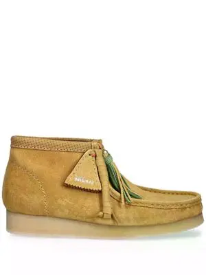 Clarks Tassel-detail Suede Ankle Boots - Brown