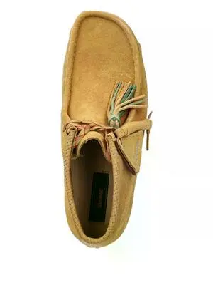 Clarks Tassel-detail Suede Ankle Boots - Brown