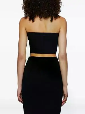 Vetements Strapless Knitted Top