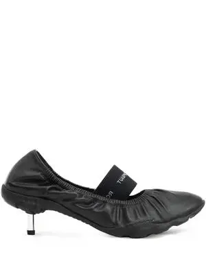 ROMBAUT Ruffled Kitten-heel Pumps