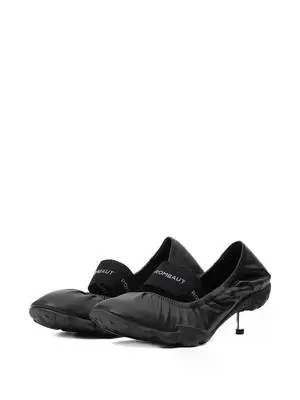 ROMBAUT Ruffled Kitten-heel Pumps