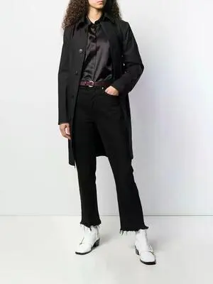 Saint Laurent Belted Car Coat