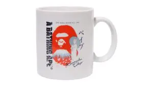 A BATHING APE Japan Souvenir 1 Mug - White/red