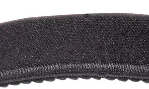 JENNIFER BEHR Lucy Satin Headband - Black