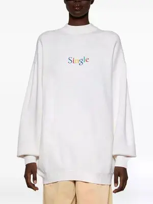 Vetements Embroidered Sweatshirt