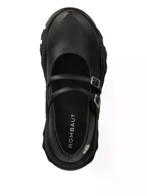 ROMBAUT Buckle-fastening Ballet Flats