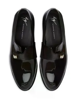 GIUSEPPE ZANOTTI Marty Patent Leather Loafers