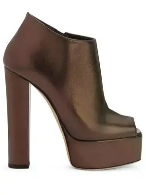 GIUSEPPE ZANOTTI Judith 120mm Platform Sandals - Brown