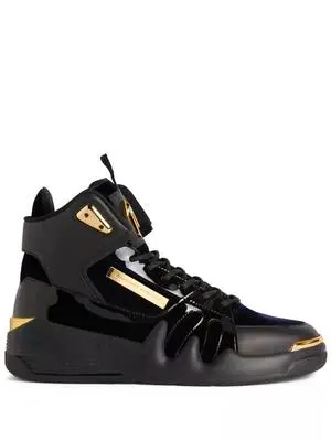 GIUSEPPE ZANOTTI Talon High-top Leather Sneakers