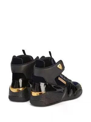 GIUSEPPE ZANOTTI Talon High-top Leather Sneakers