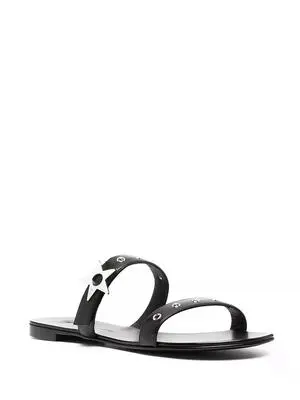 GIUSEPPE ZANOTTI Star-embellished Flat Sandals
