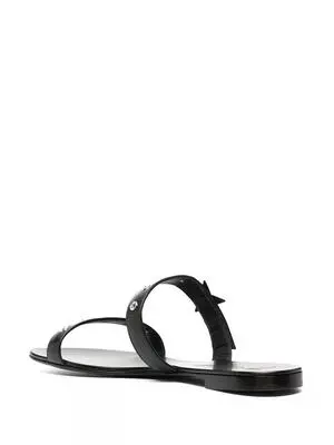 GIUSEPPE ZANOTTI Star-embellished Flat Sandals