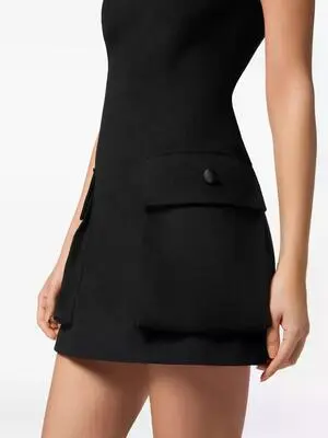 Philipp Plein Logo-embellished Mini Dress
