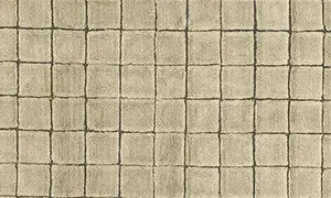 LORENA CANALS Woolablemosaic Washable Wool Rug - Moss